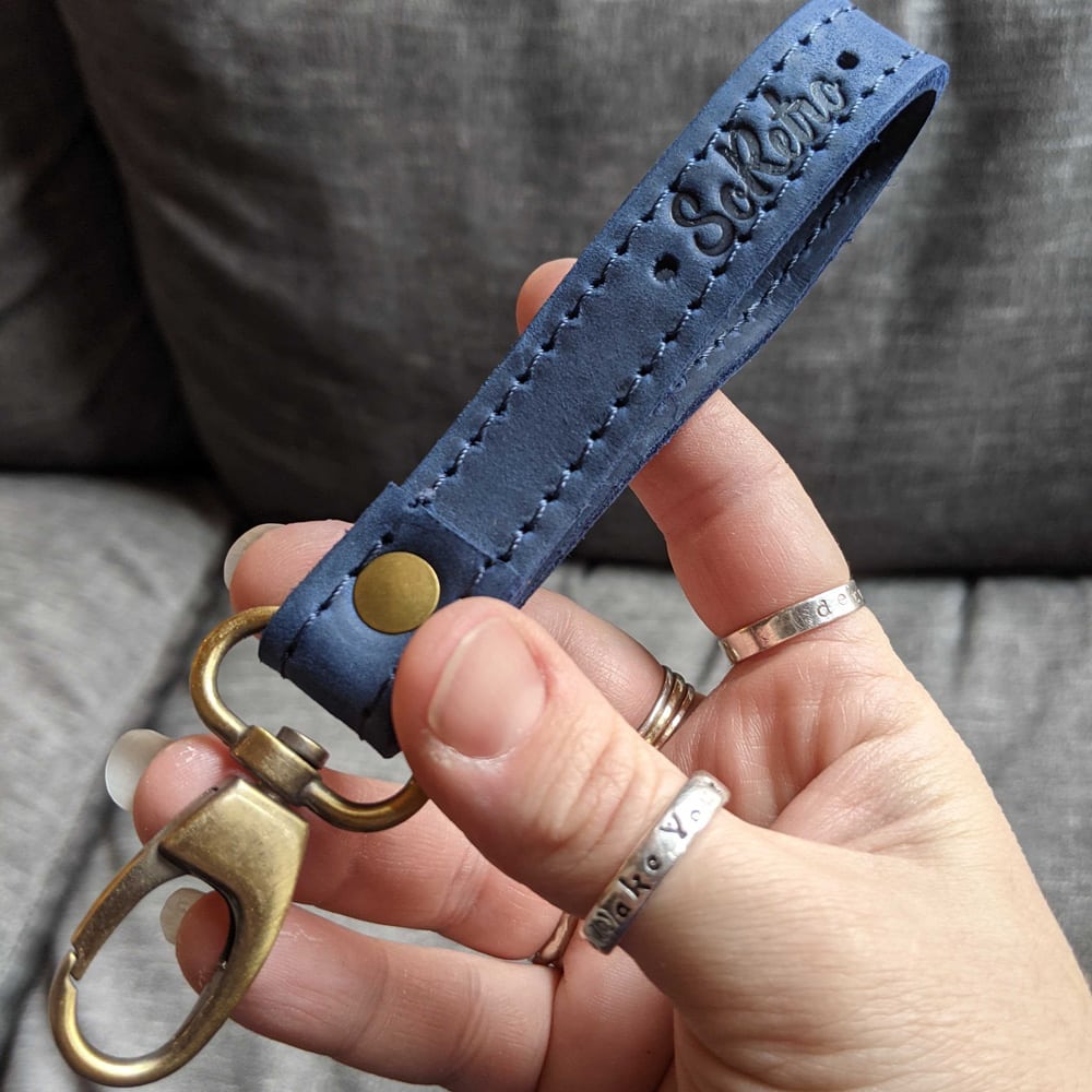 SoRetro PLG Upcycled Keychain – Deep Water – Long and Holey – 002 ...