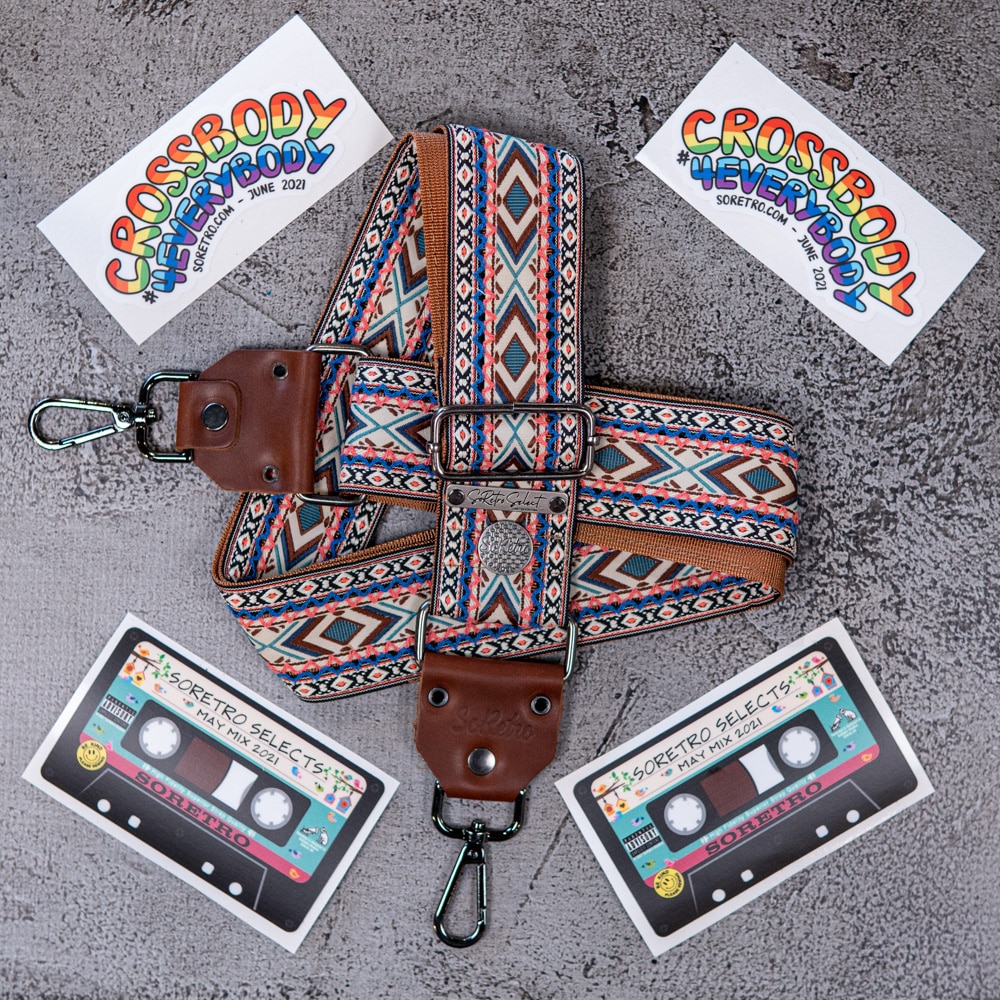 SoRetro Select – Bag or Camera – Flamingo Heights – Copper Webbing ...