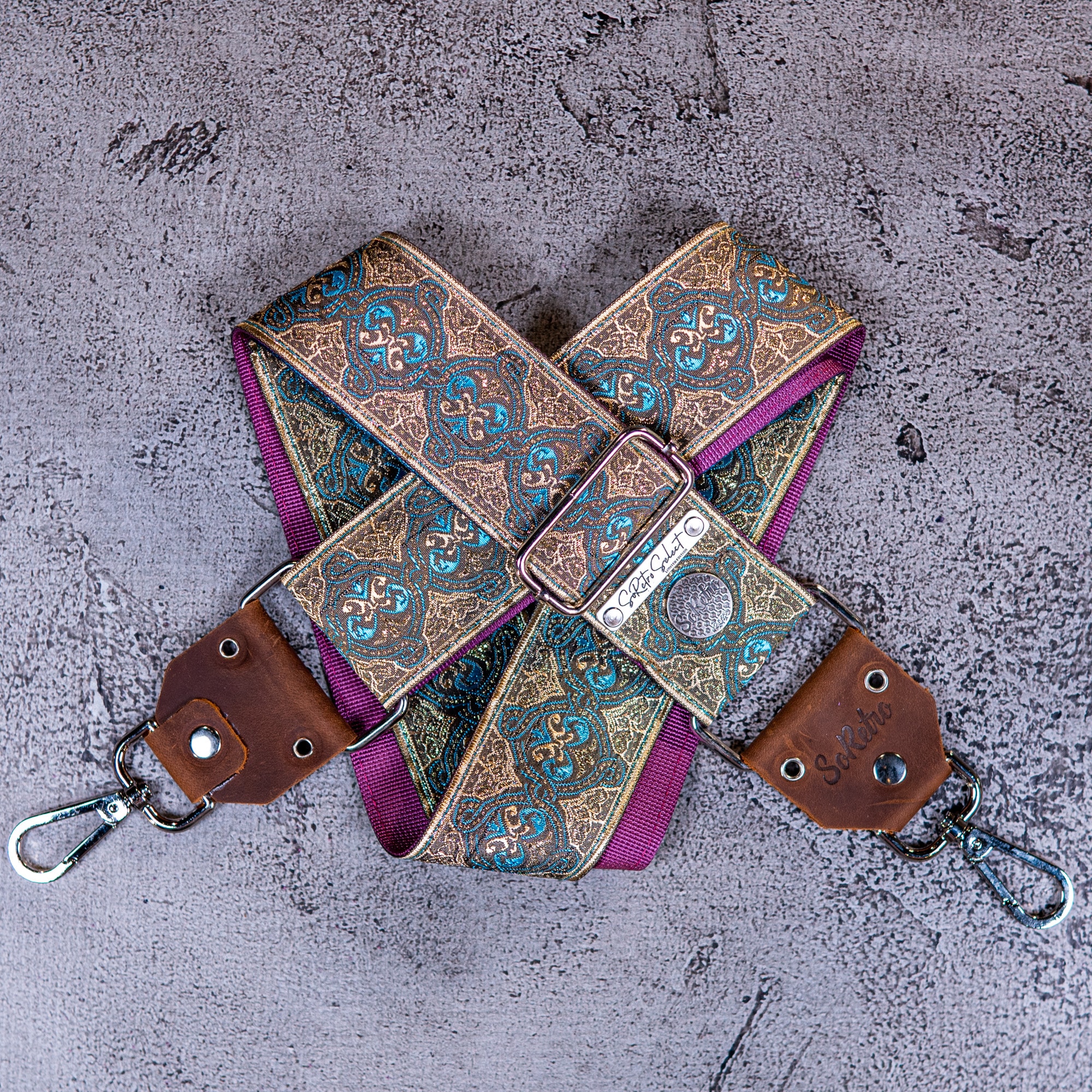 SoRetro Select – Bag or Camera – Grosse Pointe Gypsy – Fuchsia Webbing ...