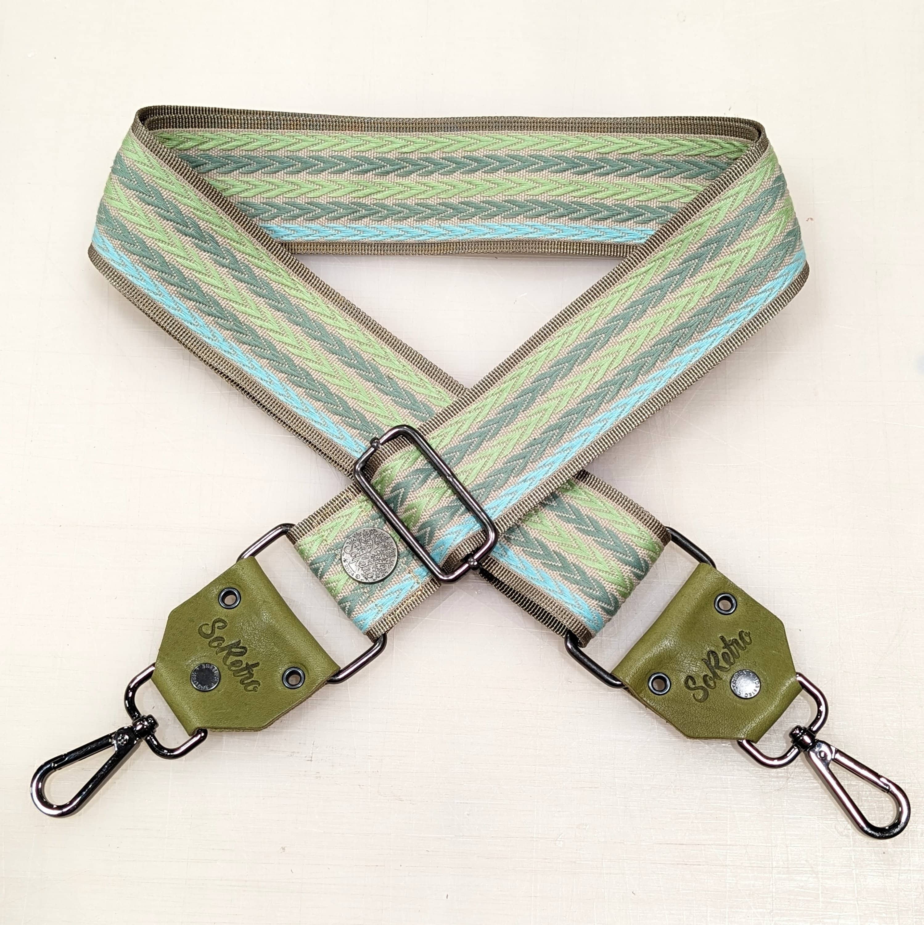 Limited Ikat Ocean – Bag or Camera Strap – SoRetro Straps – Custom ...